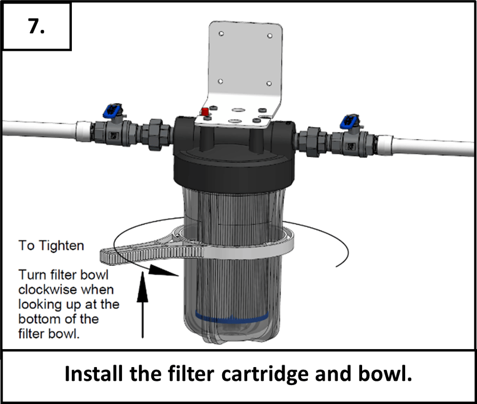 14FHK Series Water Filter Housing Kits - Installation Instructions