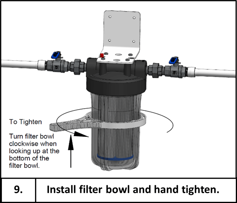 14FHK Series Water Filter Housing Kits - Installation Instructions