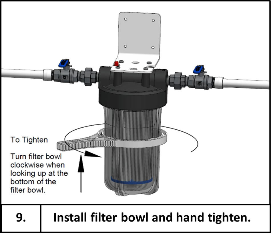 14FHK Series Water Filter Housing Kits - Installation Instructions