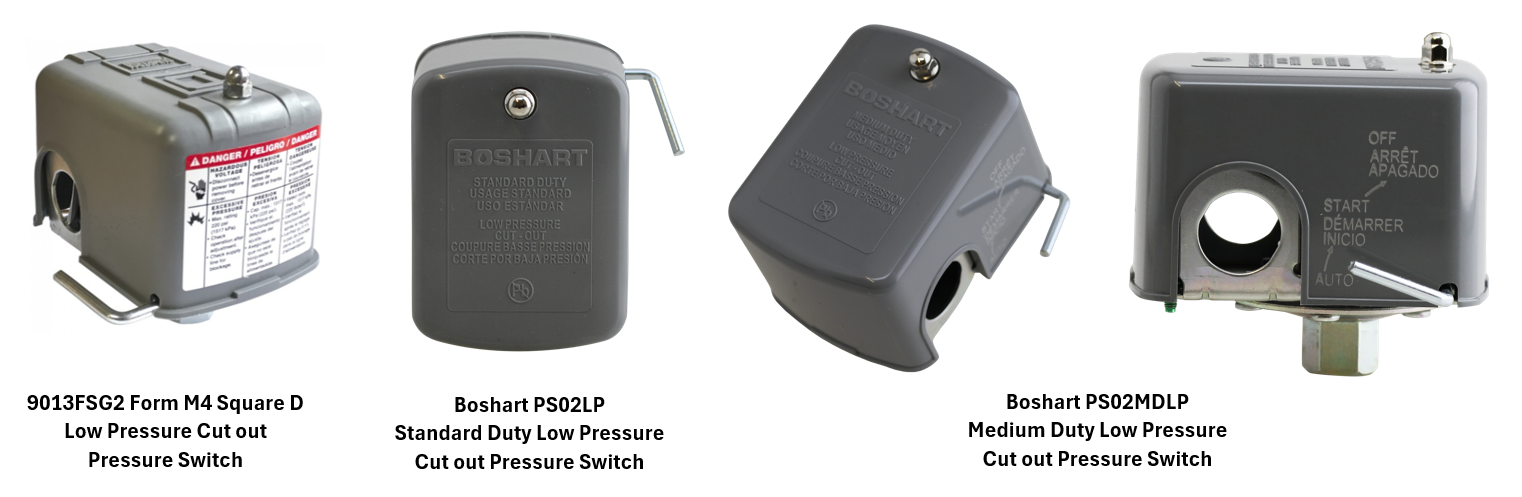 What is a Pressure Switch with “Low Pressure Cut-Off” feature?