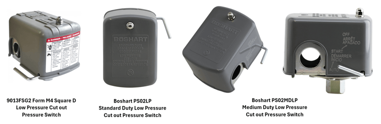 What is a Pressure Switch with “Low Pressure Cut-Off” feature?
