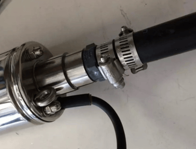 How do you make a secure connection between a barbed insert fitting and ...