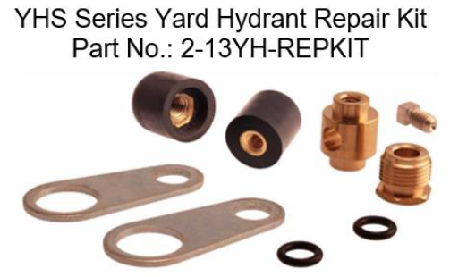 YHS Series (Standard) Yard Hydrant Replacement Parts.