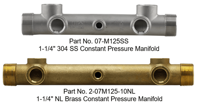 What is the working pressure and dimensions of Boshart’s constant ...