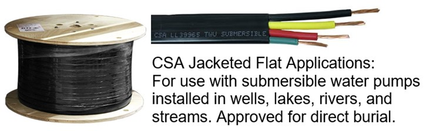 Does pump cable need to be installed in a conduit?