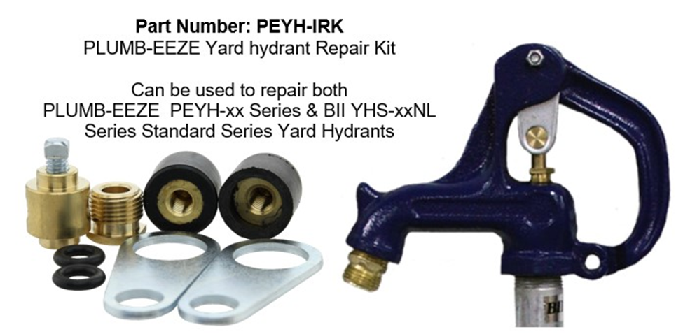 Are there replacement parts for PEYH-xx series (PLUMB-EEZE) standard ...