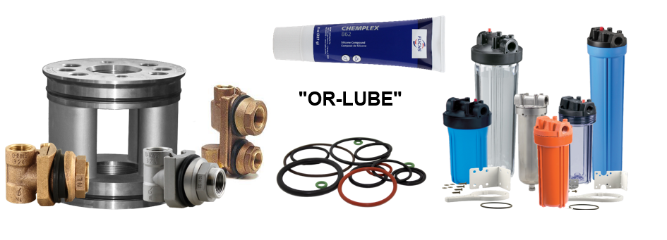 What should I use to lubricate O-rings?