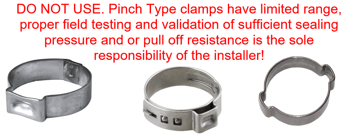 How do you make a secure connection between a barbed insert fitting and ...