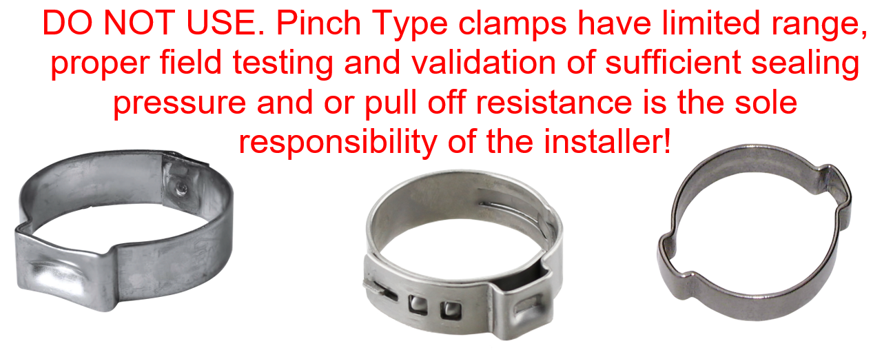 How do you make a secure connection between a barbed insert fitting and ...