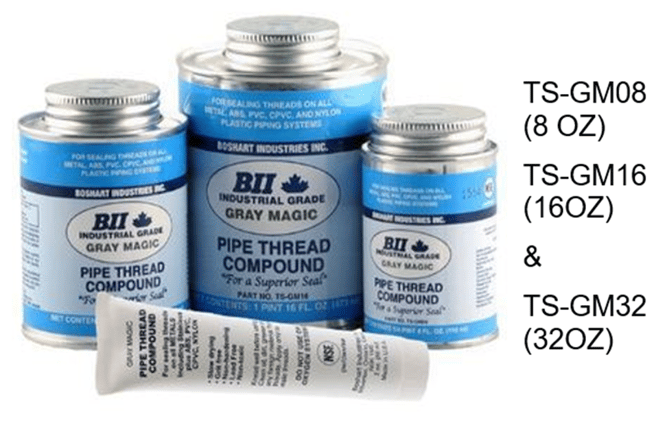 Making a Leak Proof Stainless Steel Threaded Connection