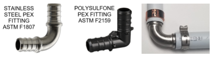 Are your SSPEX series fittings Cold Expansion PEX (CEP) type fittings?