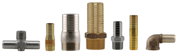 What type of poly pipe are insert fittings designed to work with?