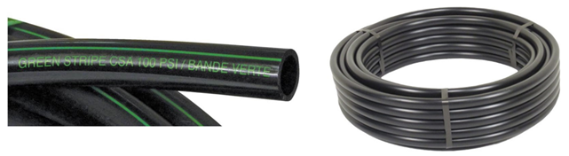 What type of poly pipe are insert fittings designed to work with?