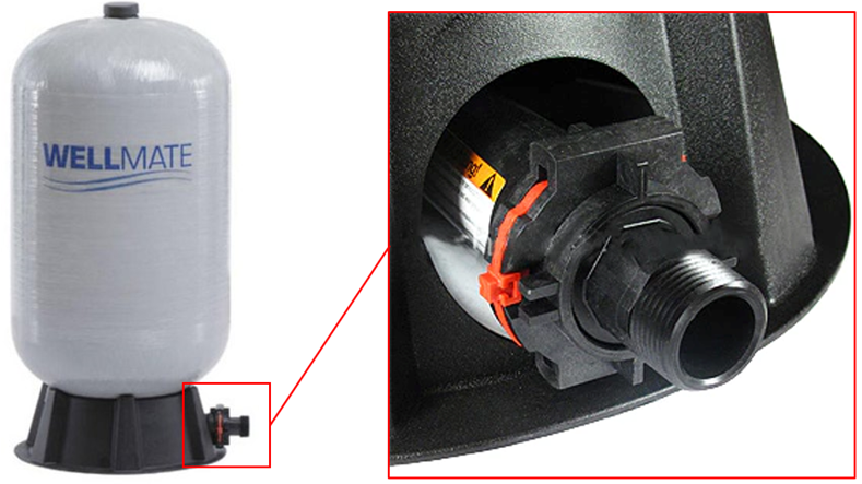 WELLMATE - WM Series QUICK CONNECT Tank Tee Installation Instructions