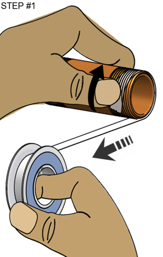 How to Apply PTFE Thread Seal Tape